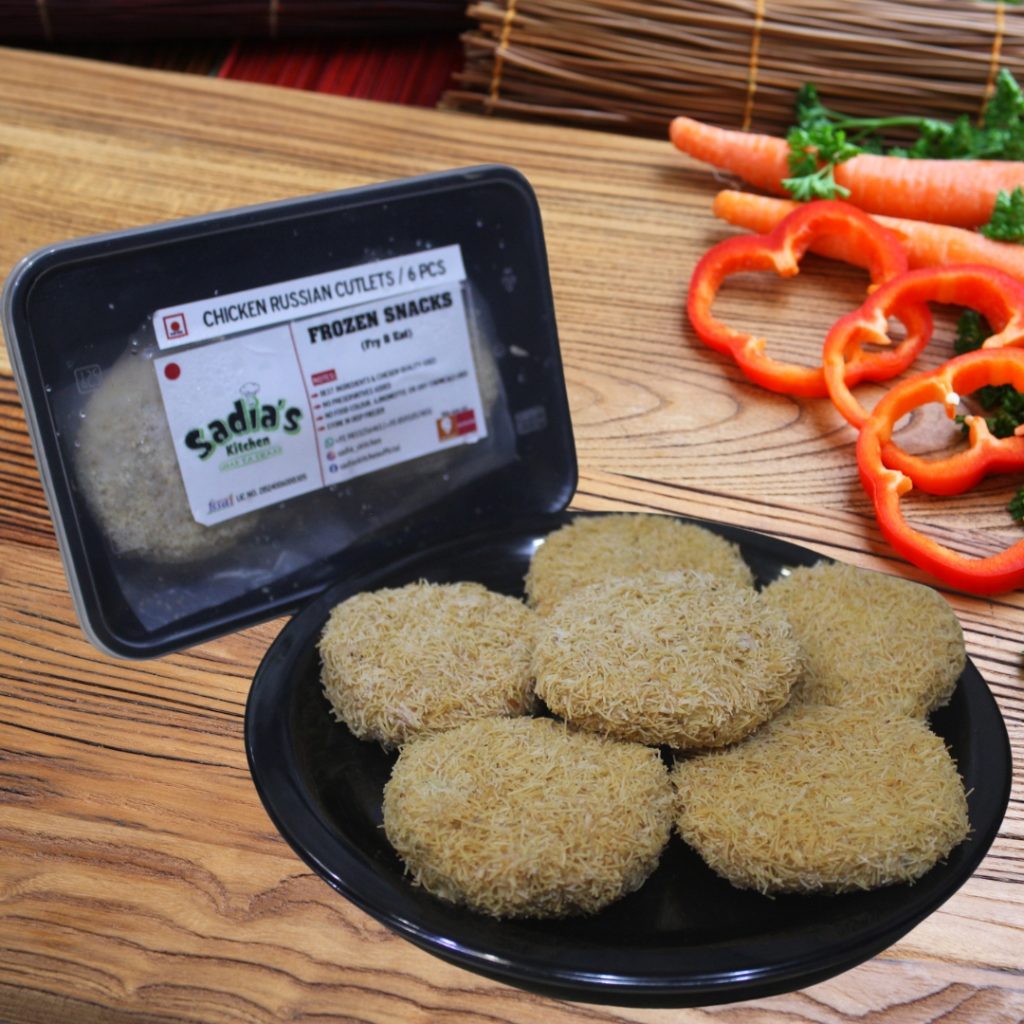 Chicken Russian Cutlets (Frozen-6pcs) – Sadia's Kitchen
